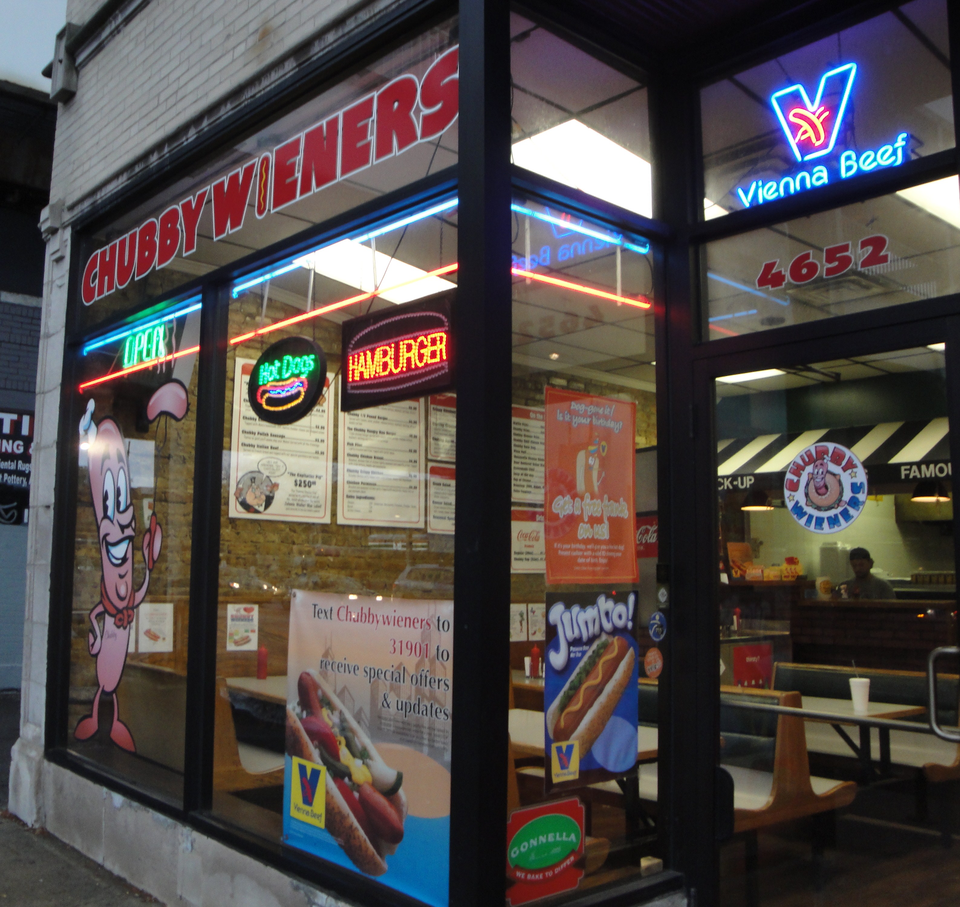 Chubby Wiener front – The Nottingham Food Blog