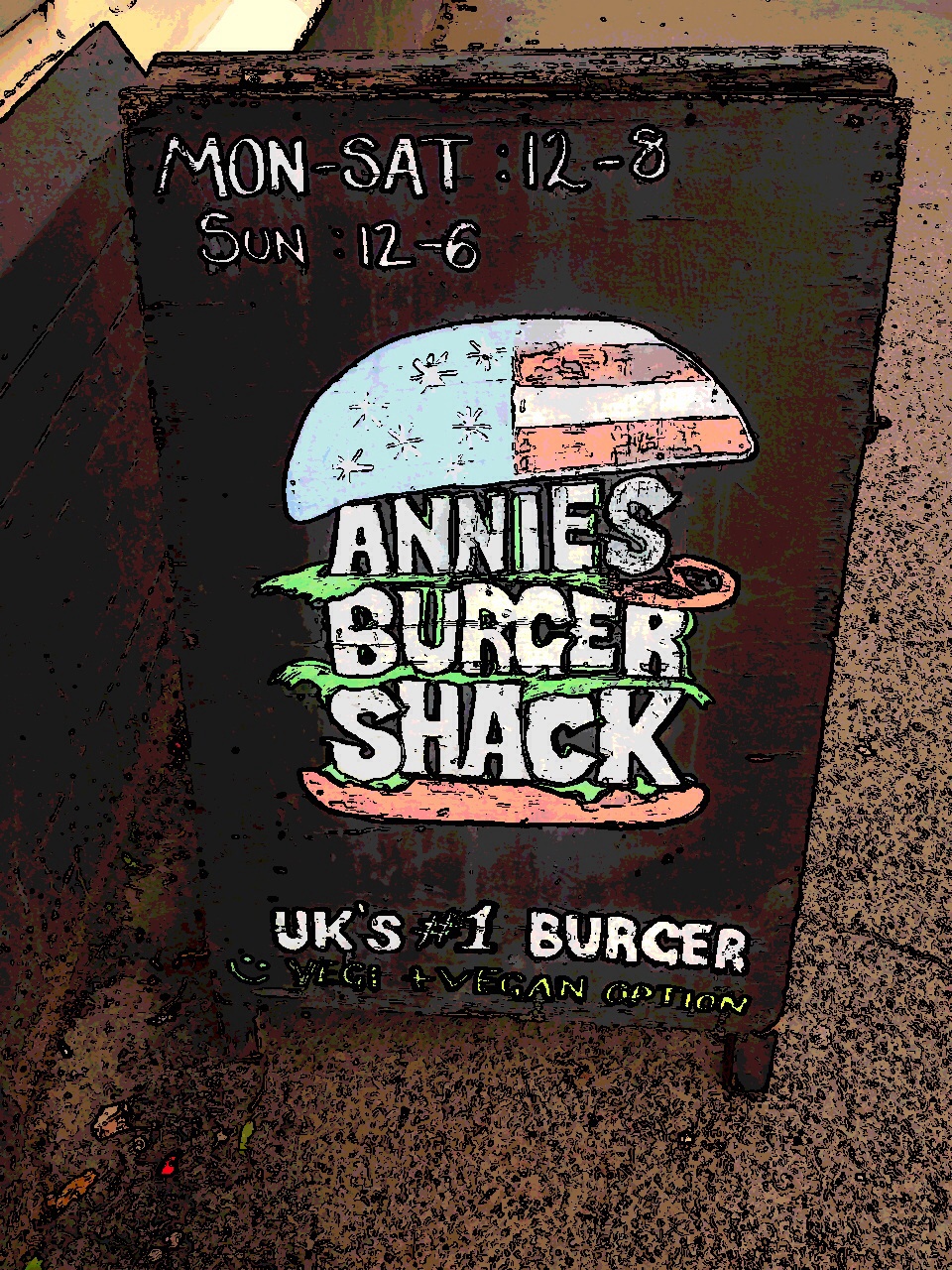 Annies Burger Shack sign – The Nottingham Food Blog