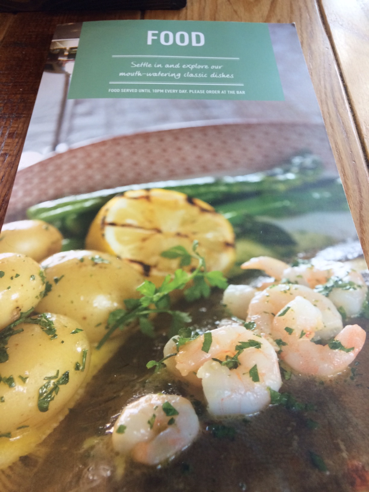 Menu – The Nottingham Food Blog