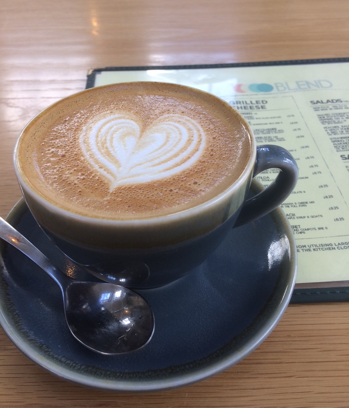 Blend – Latte – The Nottingham Food Blog