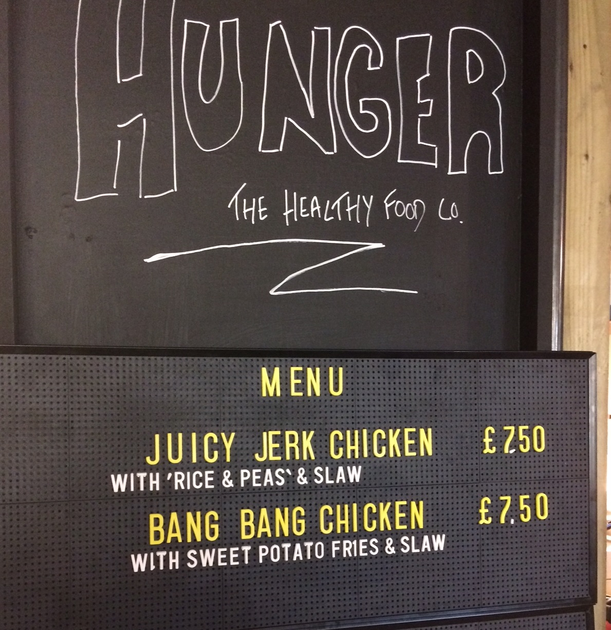 Hunger Foods Menu at Nottingham Street Food Club – The Nottingham Food Blog