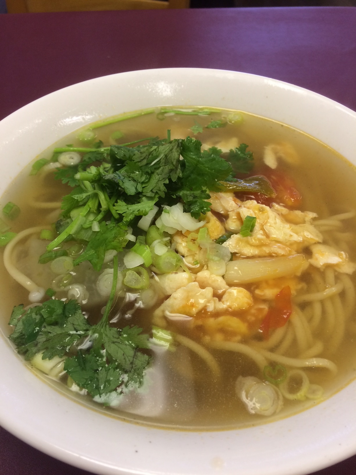 LanZhou Beef Noodle – Egg and Tomato Noodle – The Nottingham Food Blog