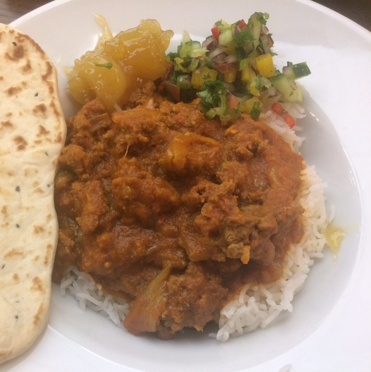 The Embankment Pub – Lamb Curry – The Nottingham Food Blog