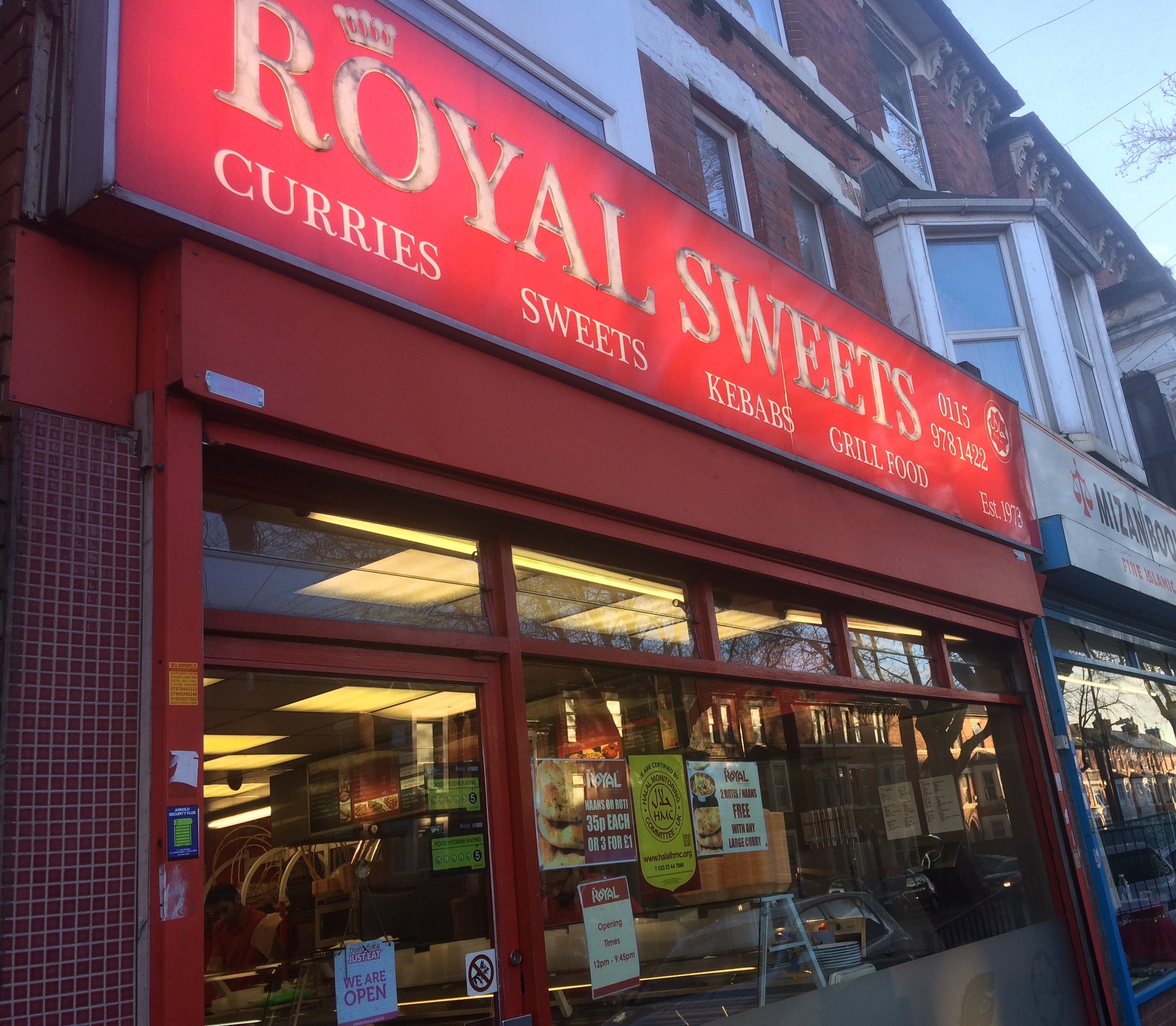 Royal Sweets in Hyson Green – The Nottingham Food Blog