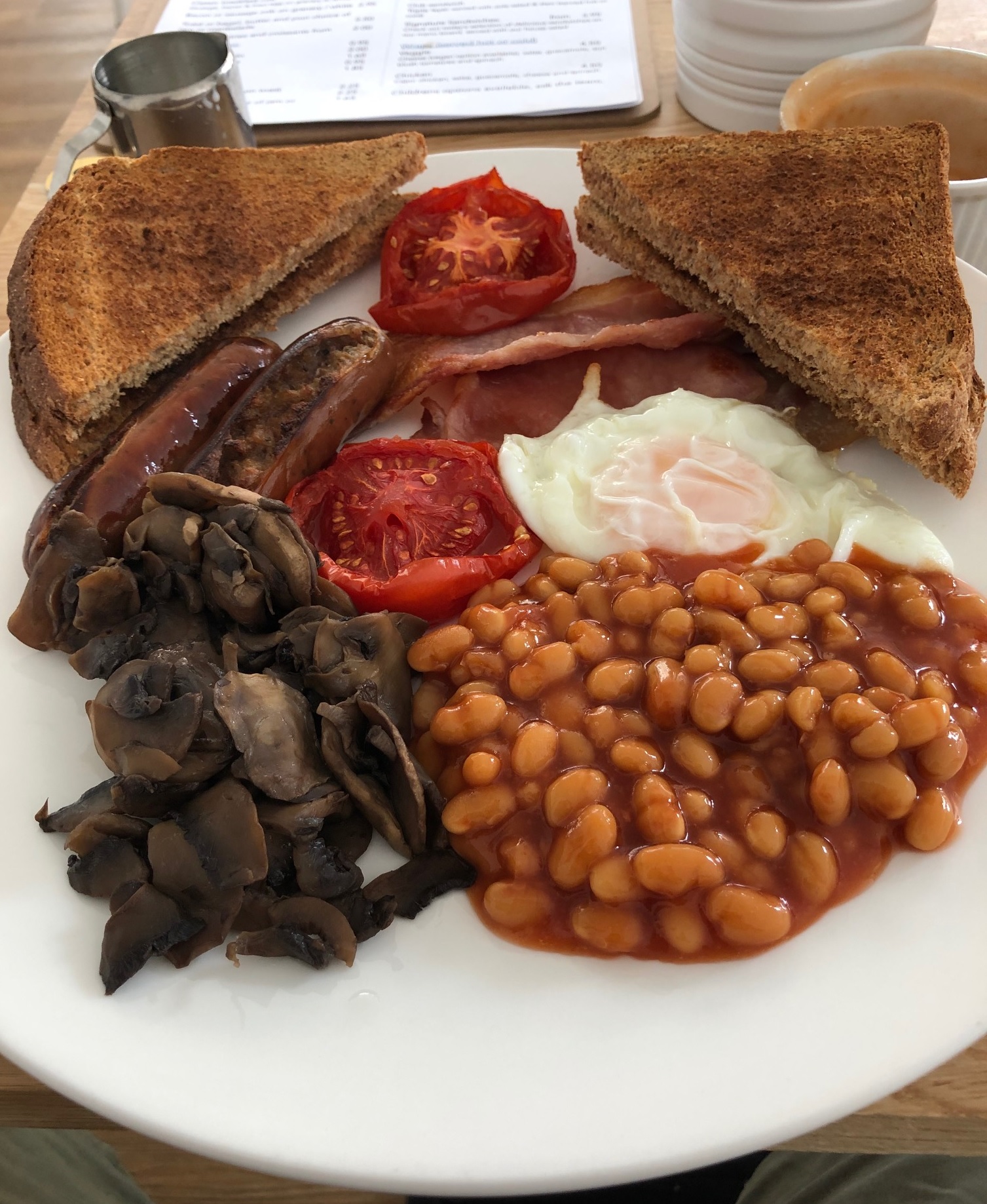 Kings Walk in Nottingham – Full English Breakfast – The Nottingham Food ...