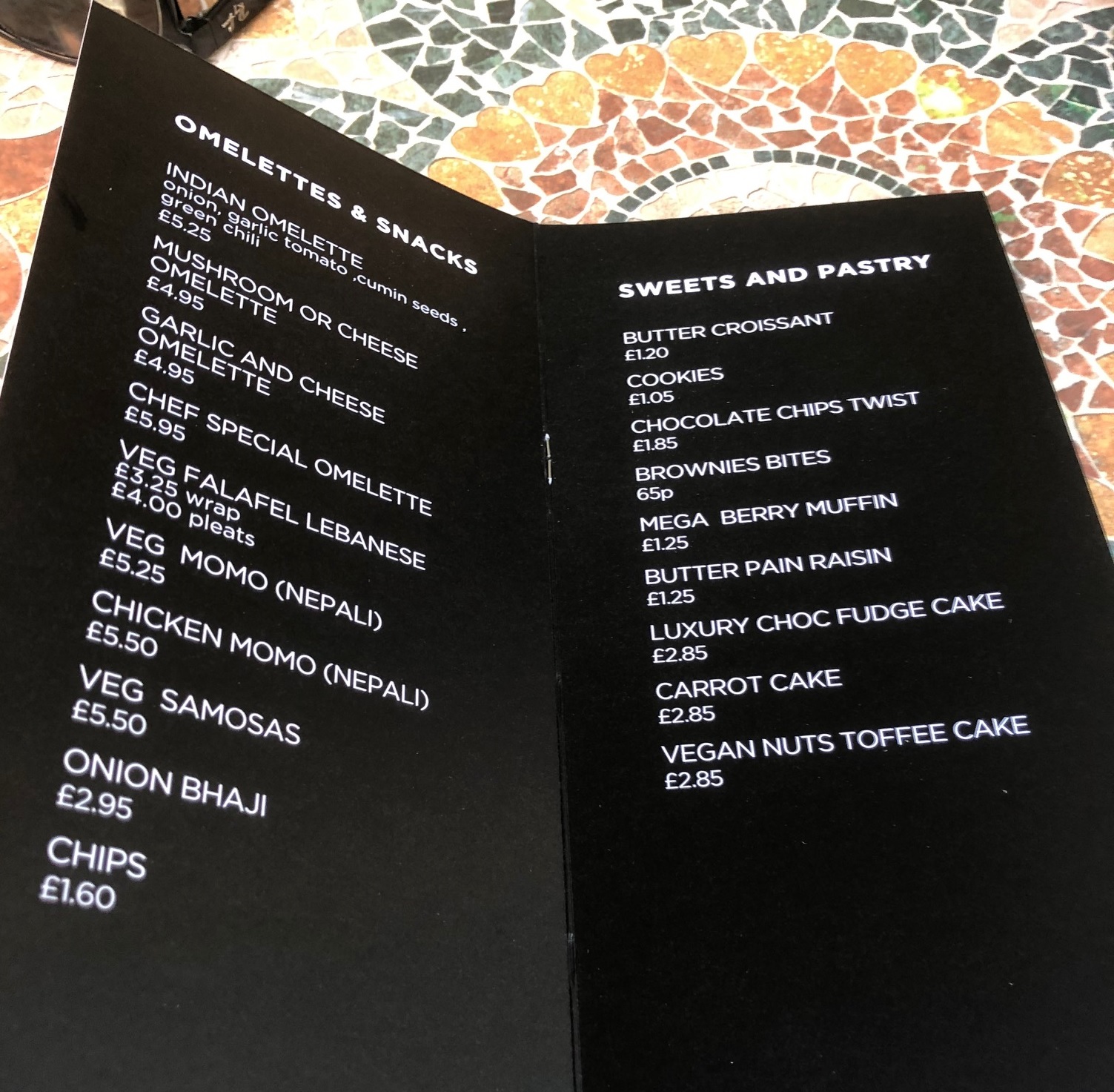 Goose Gate Cafe in Hockley – Menu – The Nottingham Food Blog