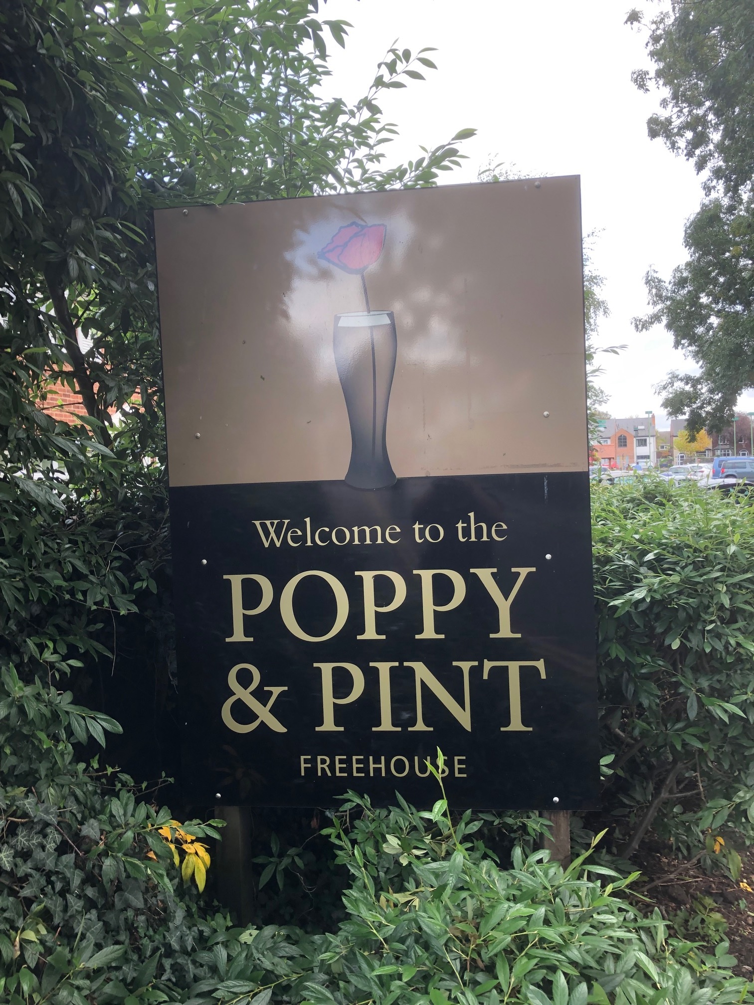 Poppy and Pint sign Lady Bay – The Nottingham Food Blog