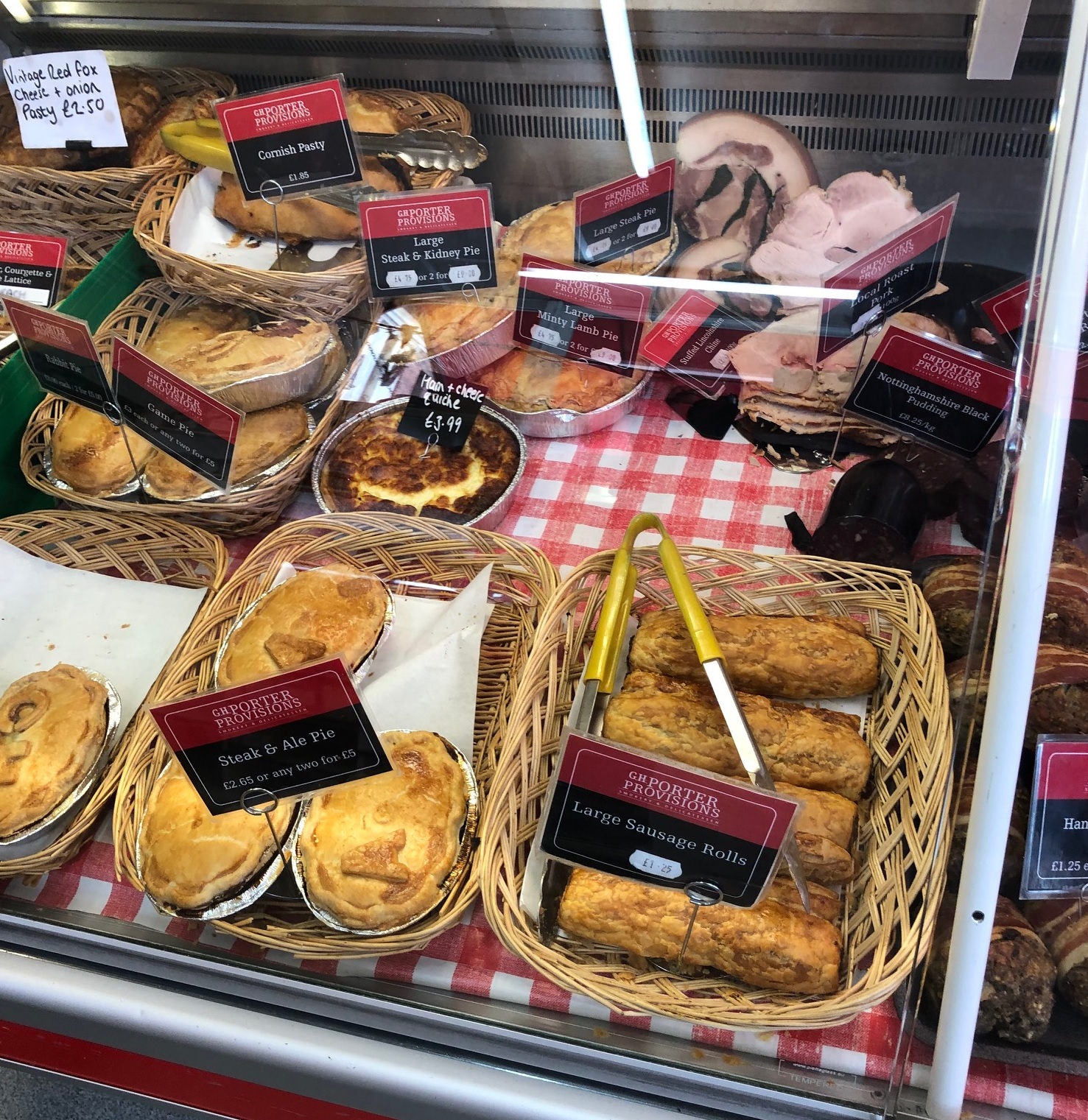 G H Porters Provisions in Newark – Pies and Pastries – The Nottingham ...
