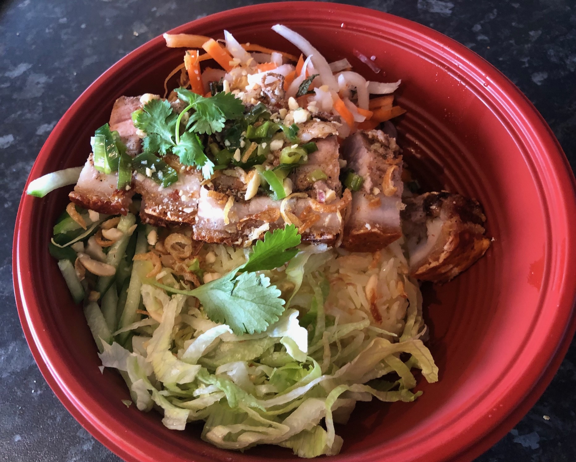 Hello Vietnam – Crispy Pork Belly and Rice – The Nottingham Food Blog