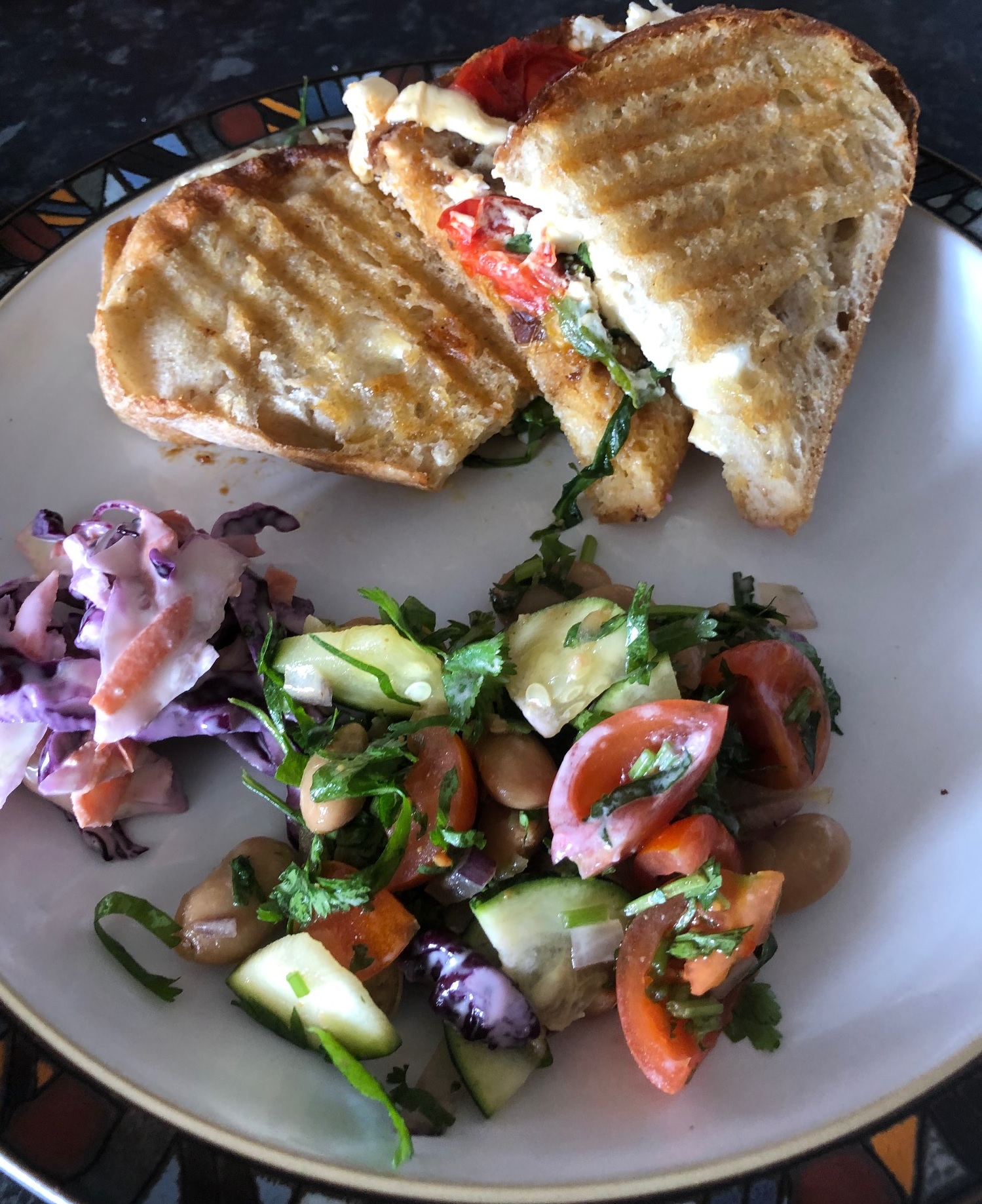 White Rabbit Teahouse in West Bridgford – Goats cheese toastie with ...