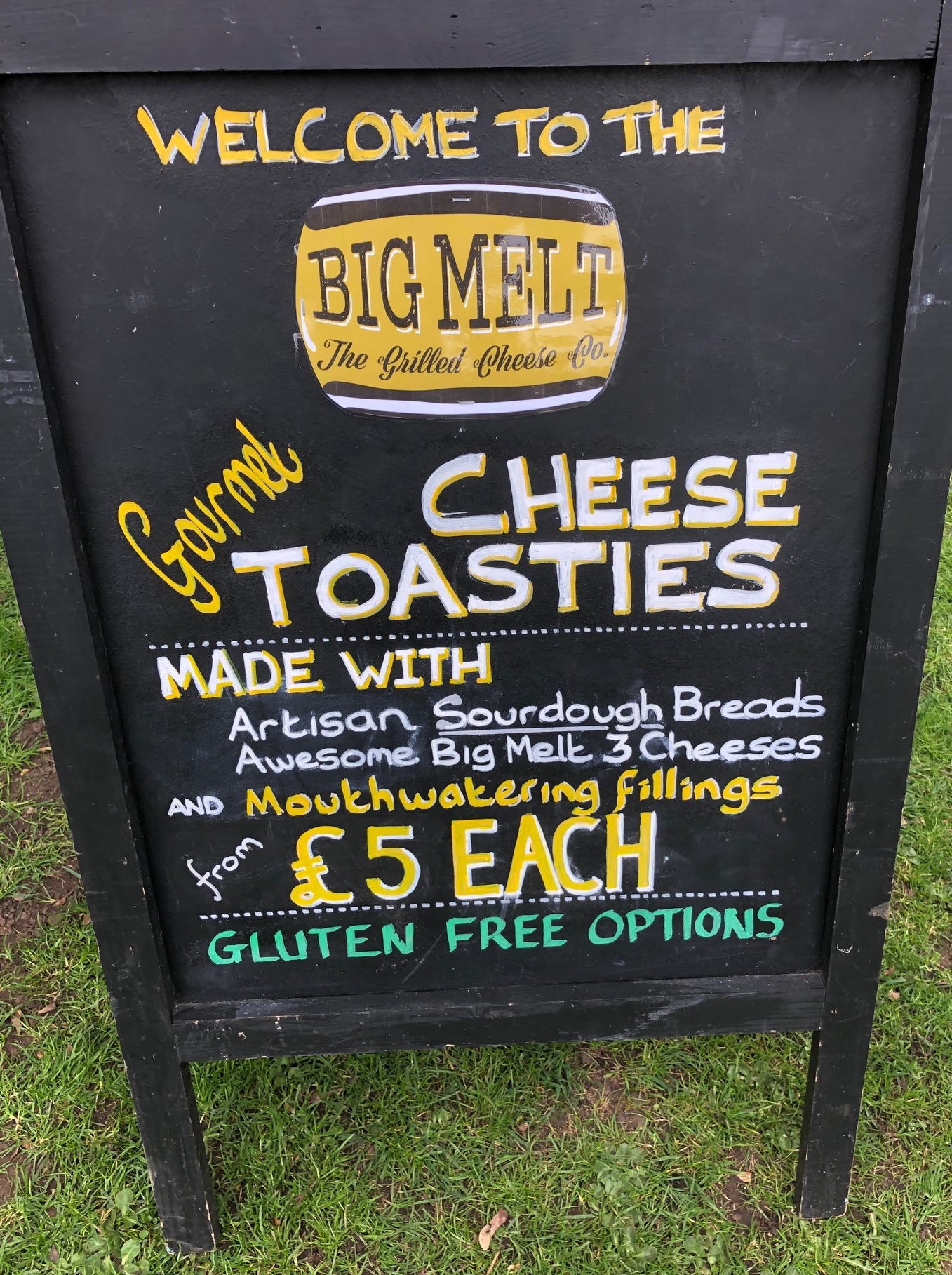 The Big Melt – Chalk Board – The Nottingham Food Blog