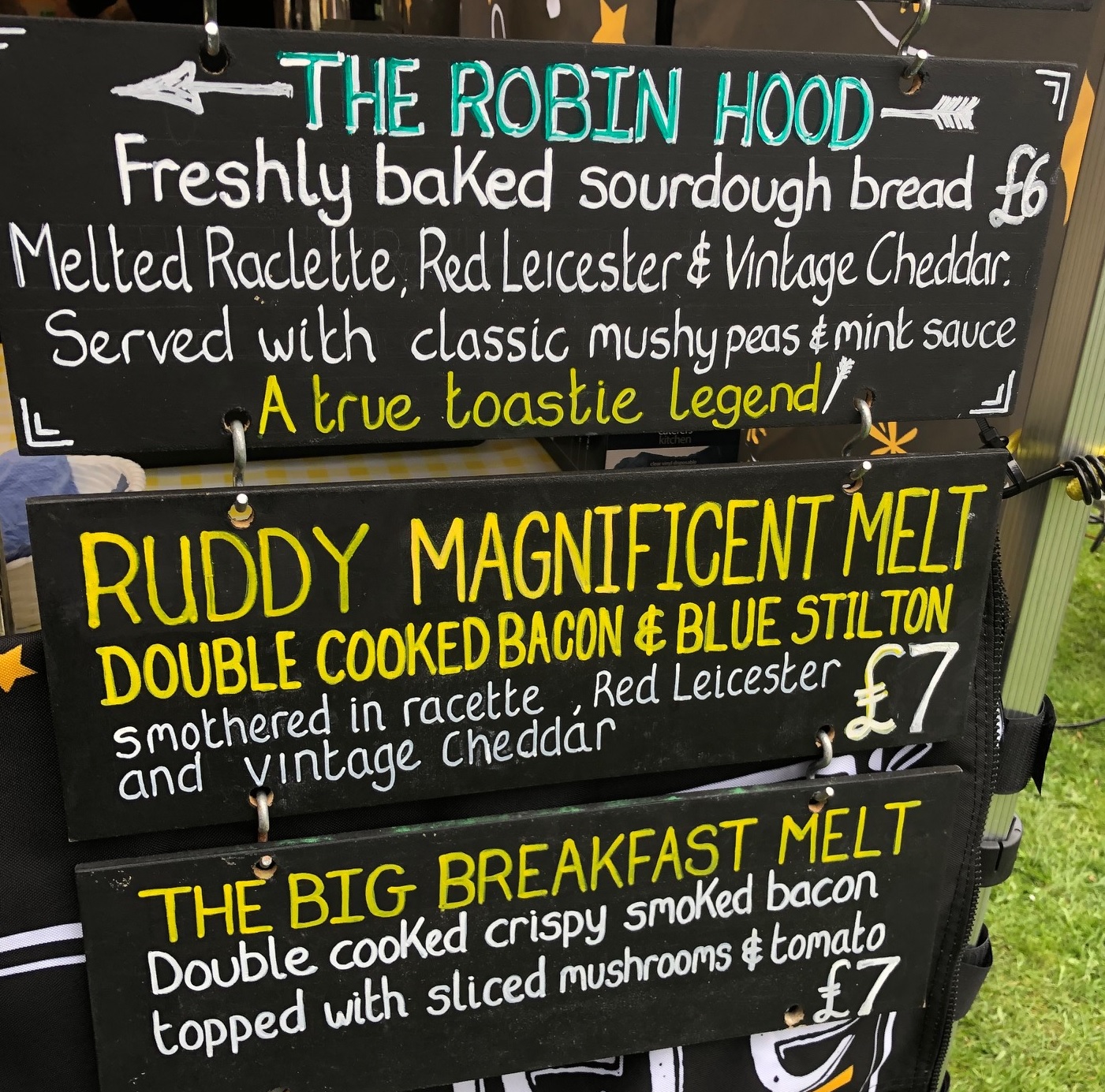 The Big Melt – Menu Board – The Nottingham Food Blog