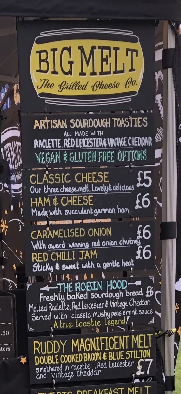 The Big Melt – The Menu Board – The Nottingham Food Blog