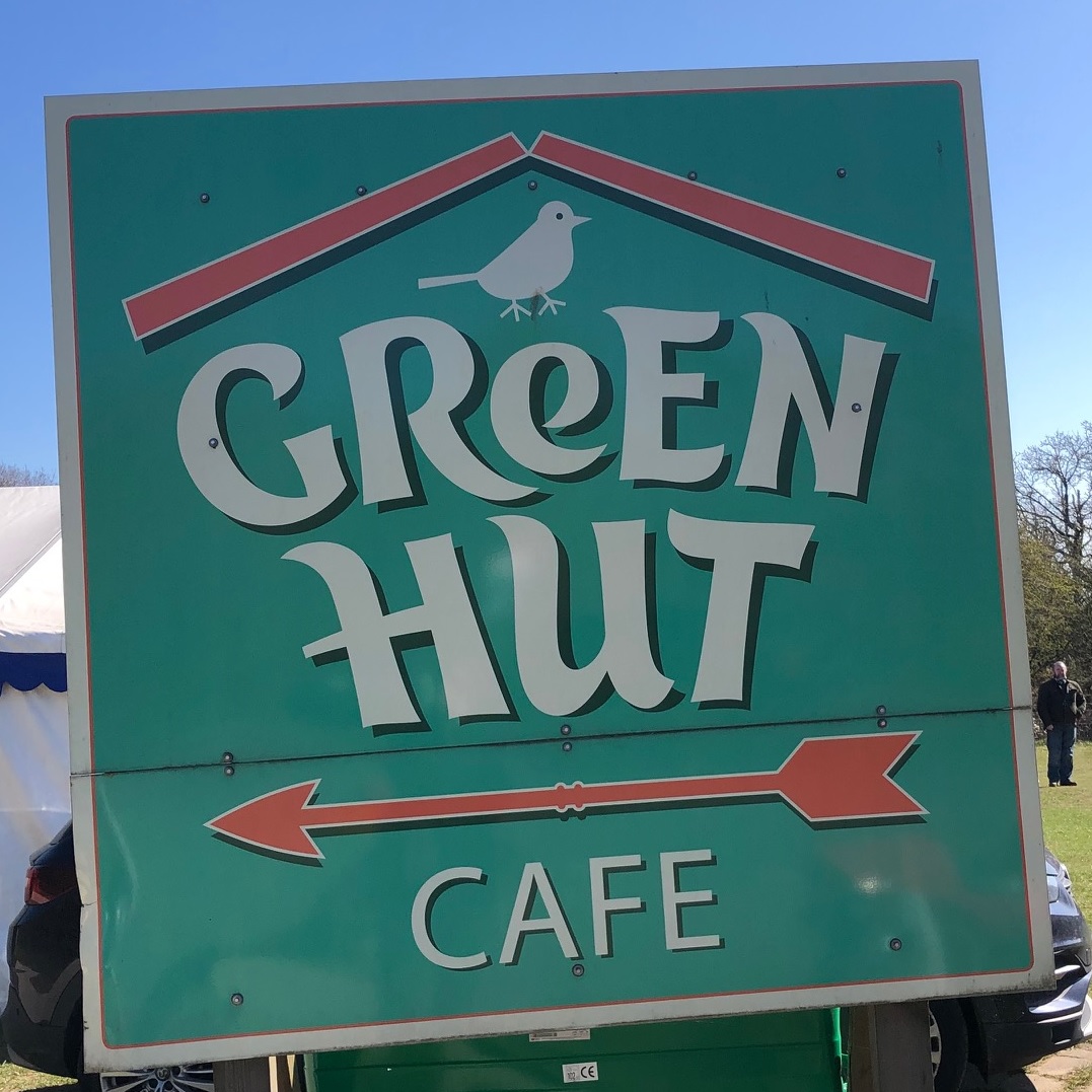 The Green Hut sign – The Nottingham Food Blog