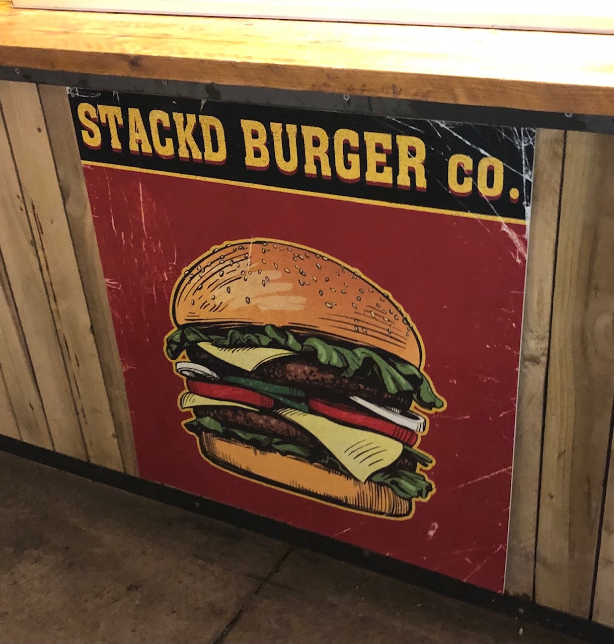 Stacked Burger Company Sign – The Nottingham Food Blog