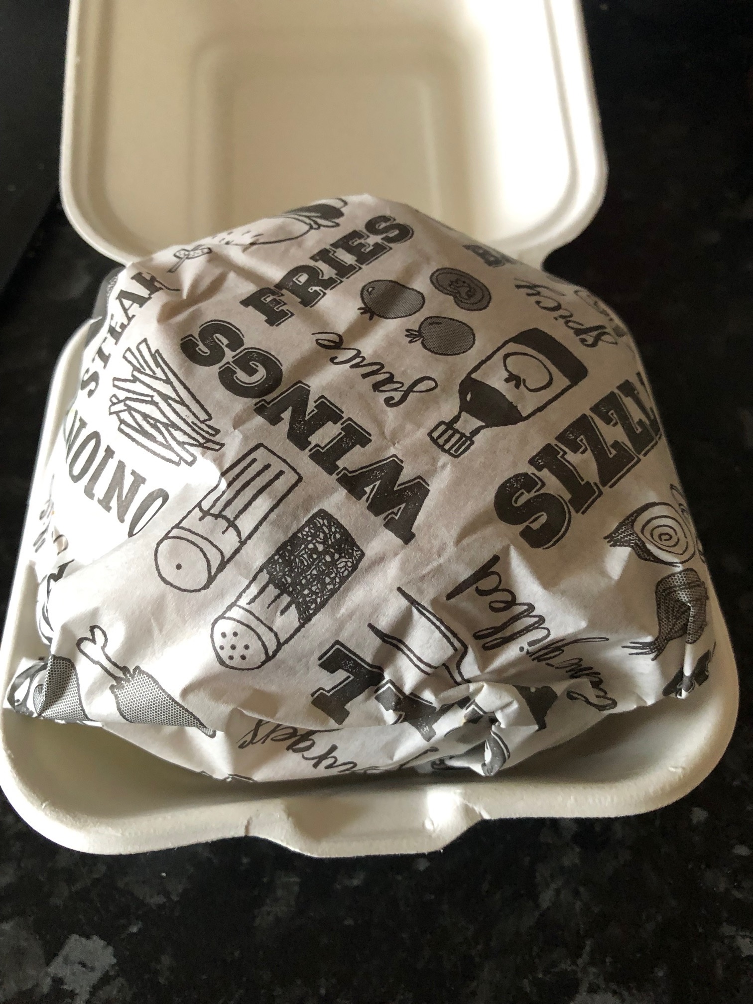 Wrapped Burger – The Nottingham Food Blog