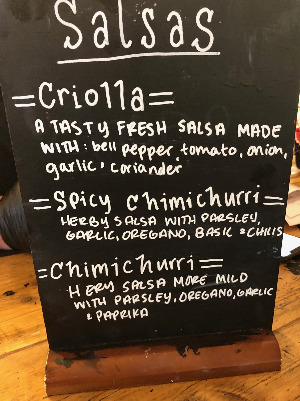 Banquet 1415 salsa board – The Nottingham Food Blog