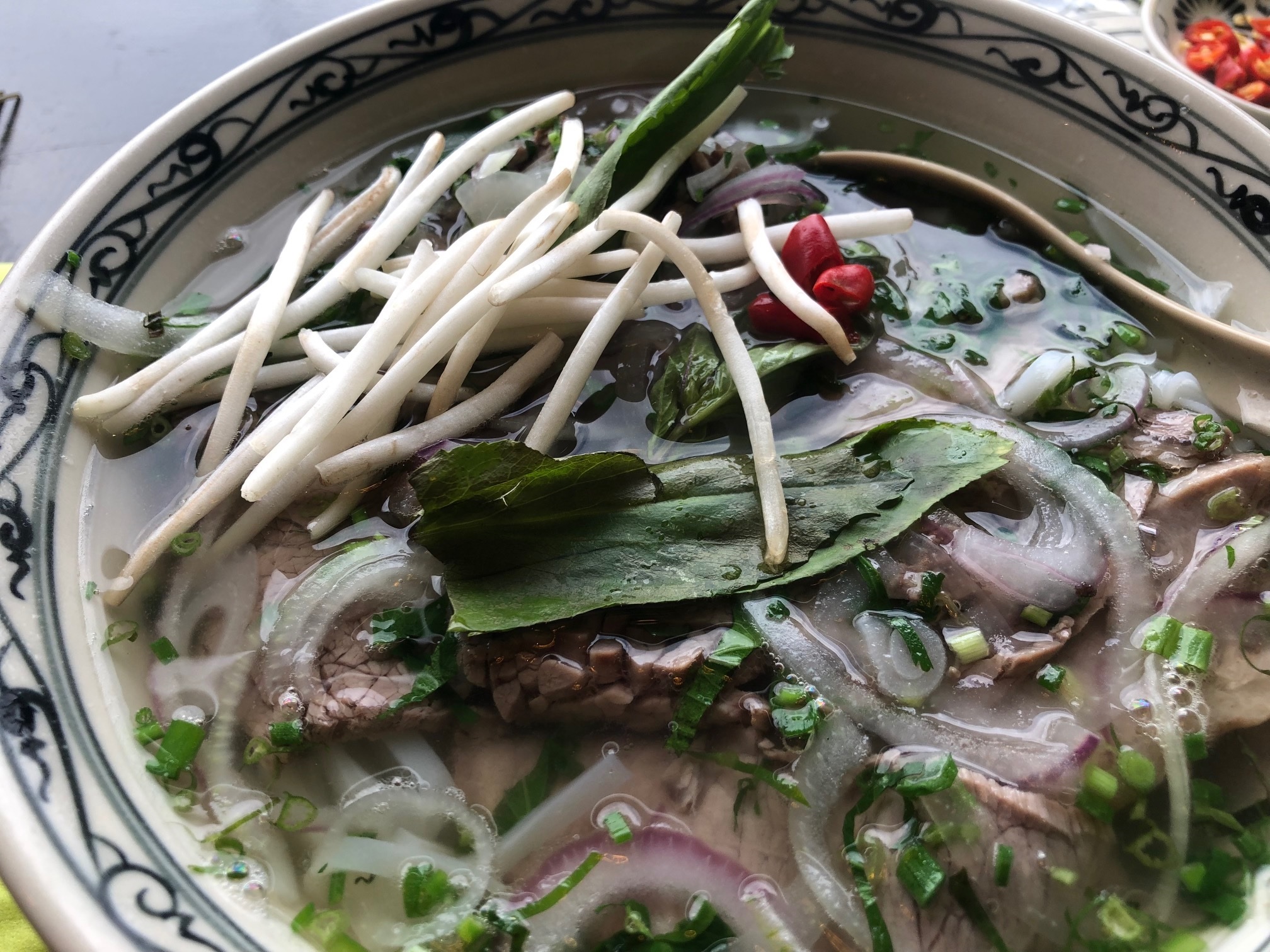 Viet 80 in Nottingham – Bowl of Beef Brisket Pho – The Nottingham Food Blog