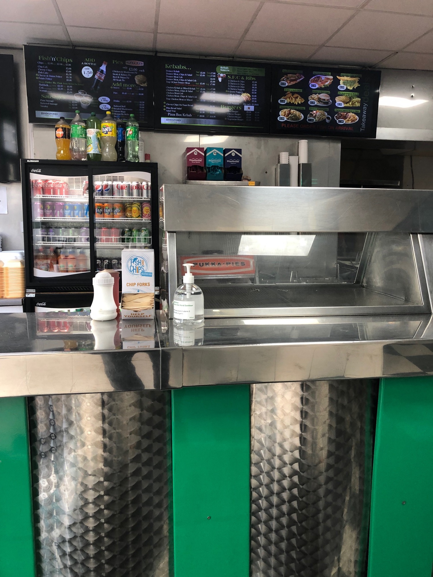 Inside the Bridgford Fish Bar – The Nottingham Food Blog