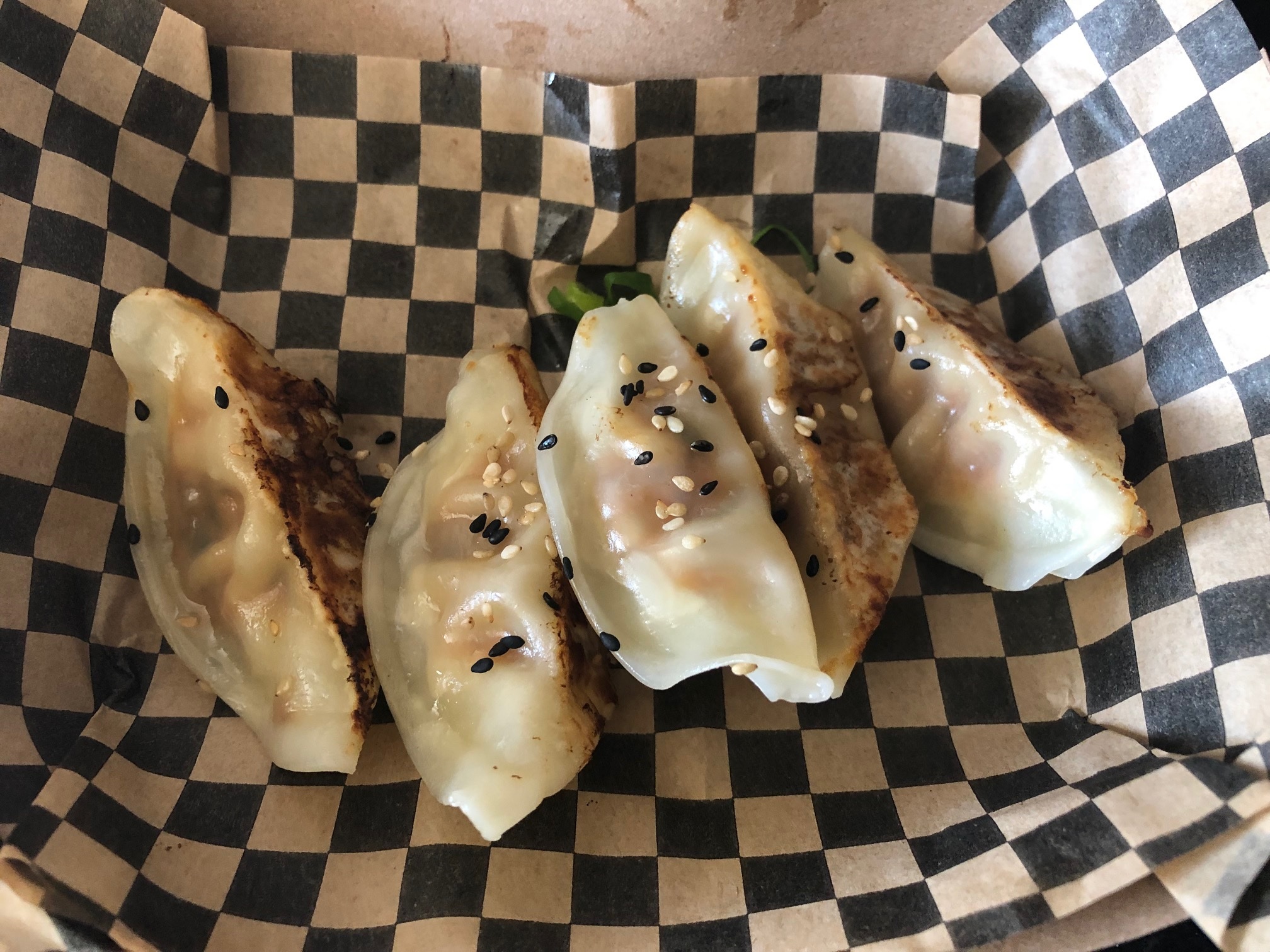 Umai spicy chicken gyoza – The Nottingham Food Blog