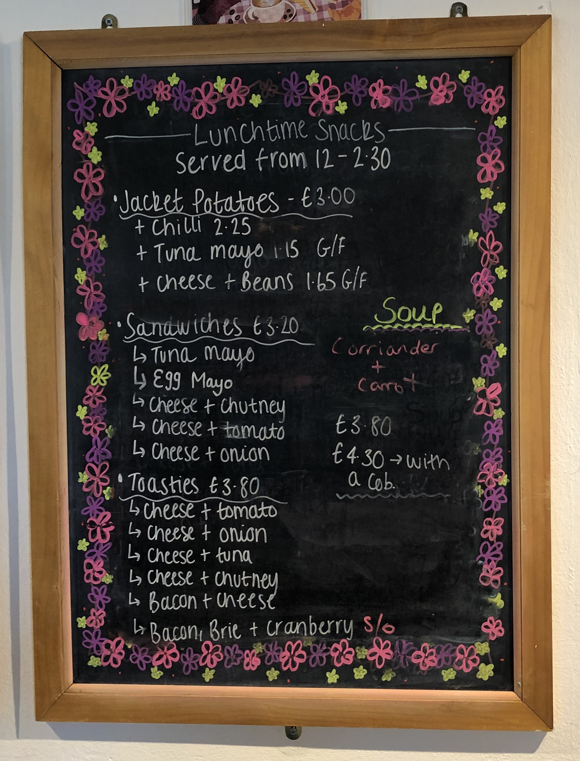 Canalside Heritage Centre – Lunch Menu – The Nottingham Food Blog