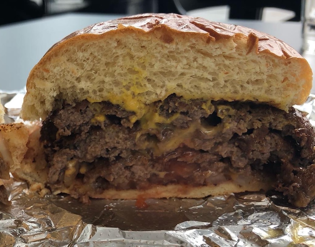 Boo Burger – The OG Classic inside – The Nottingham Food Blog