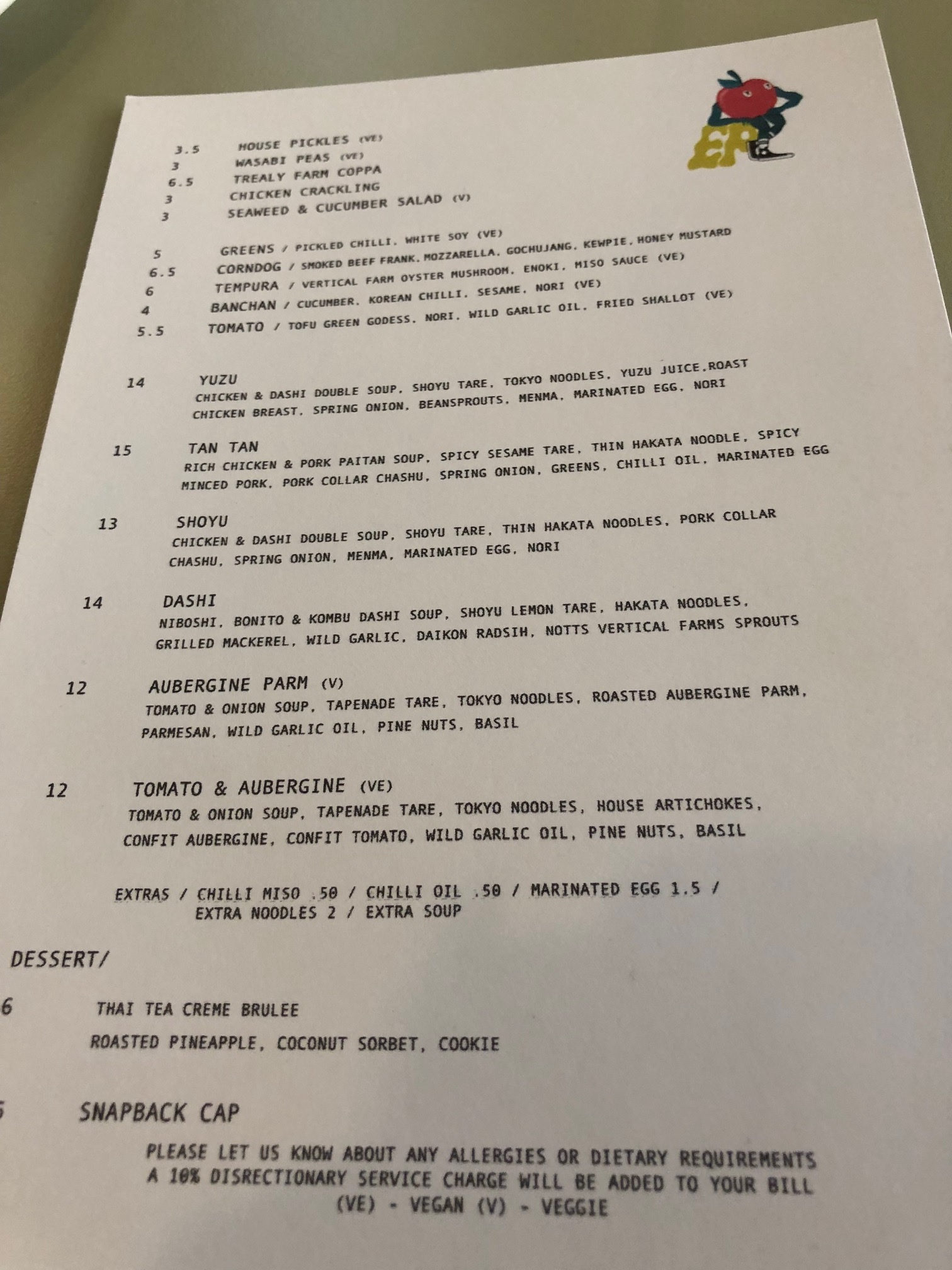 Everyday People – Menu – The Nottingham Food Blog
