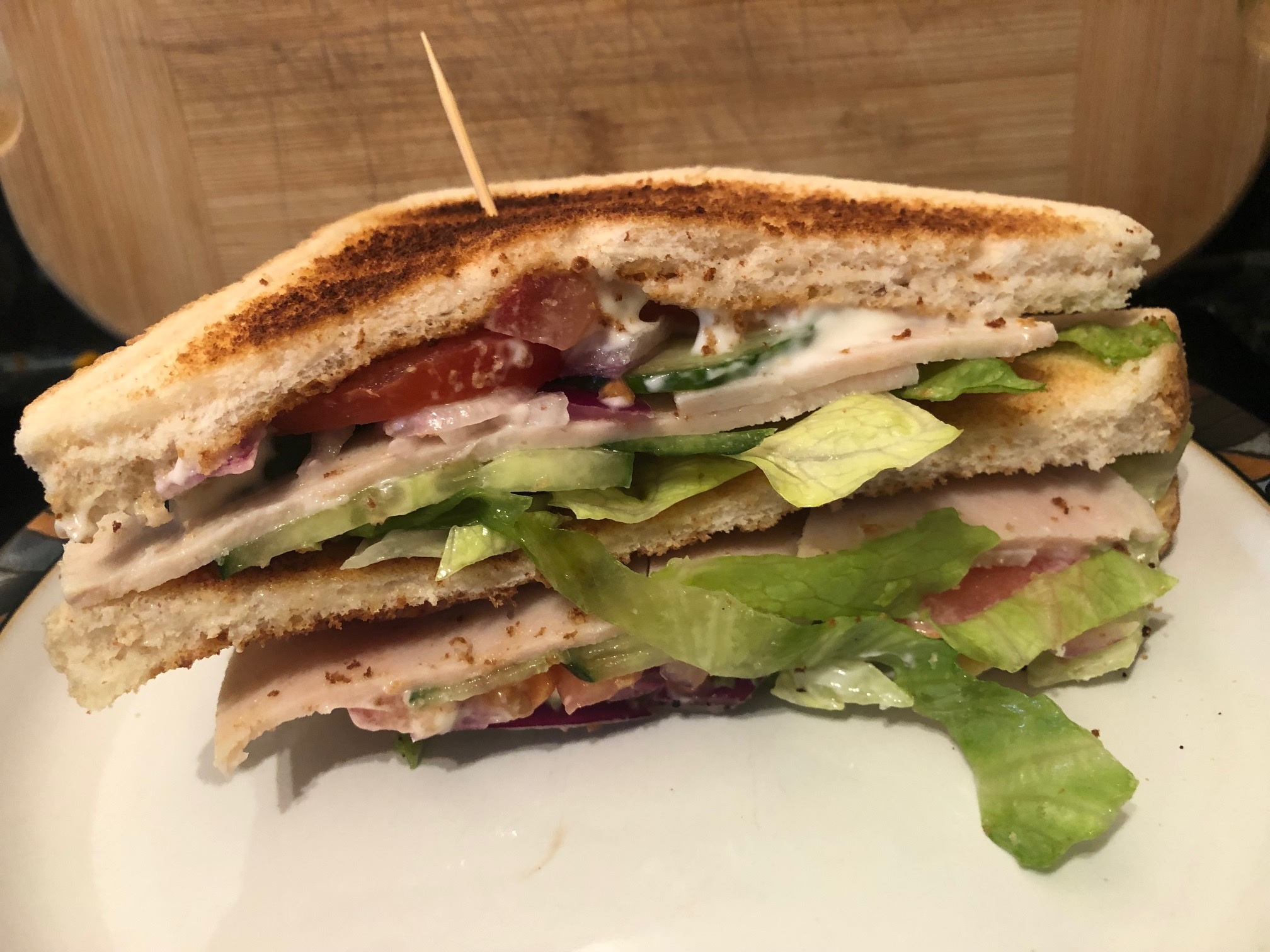 The Toll Bridge Cafe – Club Sandwich Half – The Nottingham Food Blog