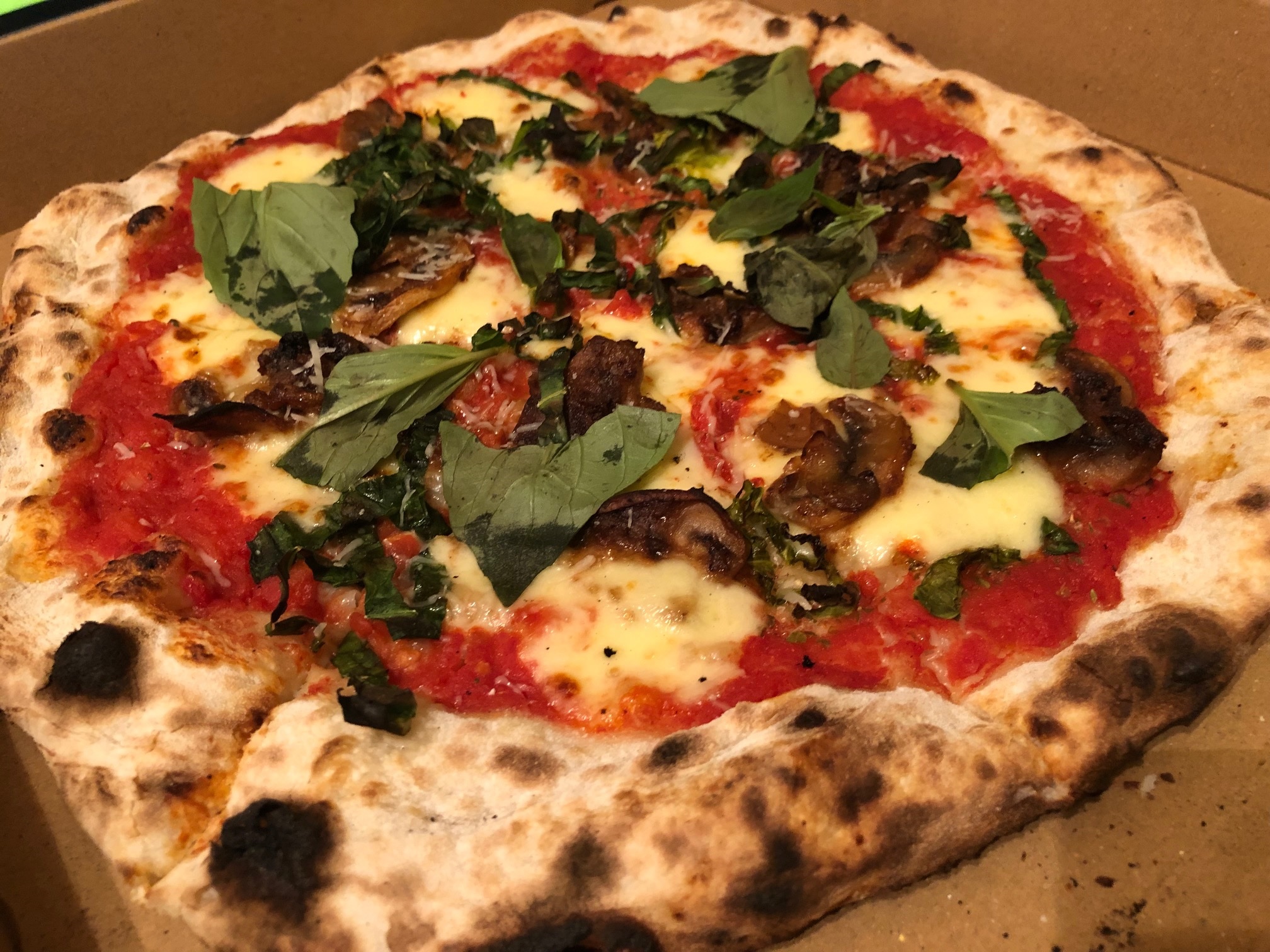 Baba Dough – Miso-Shroom Pizza – The Nottingham Food Blog
