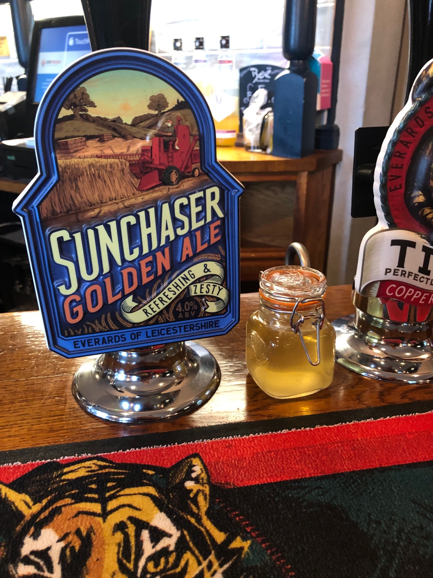 The Sun Inn Beer Pumps – The Nottingham Food Blog