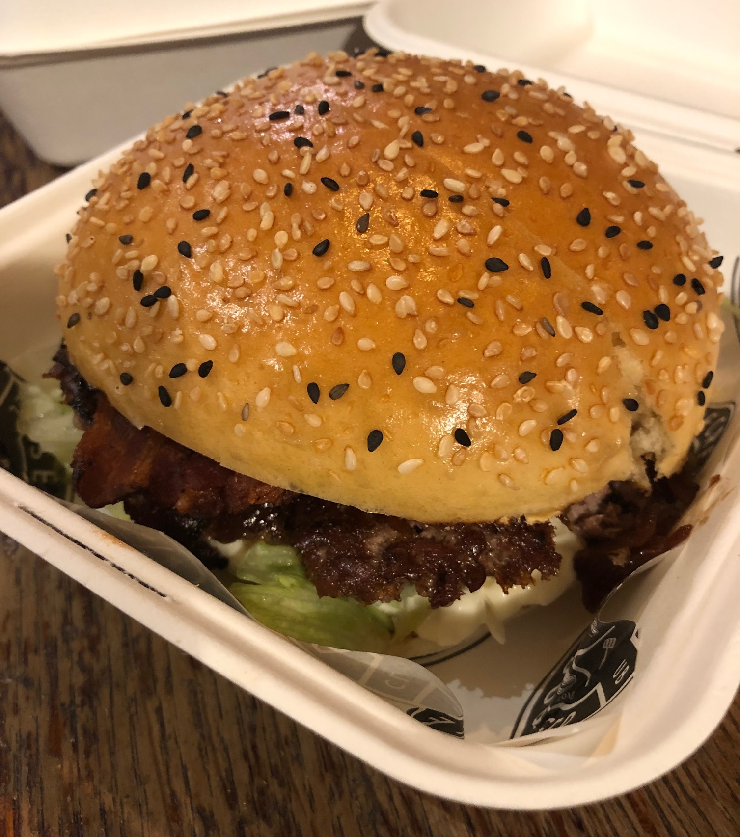 Duke Burger at Secret Burger Club – The Nottingham Food Blog