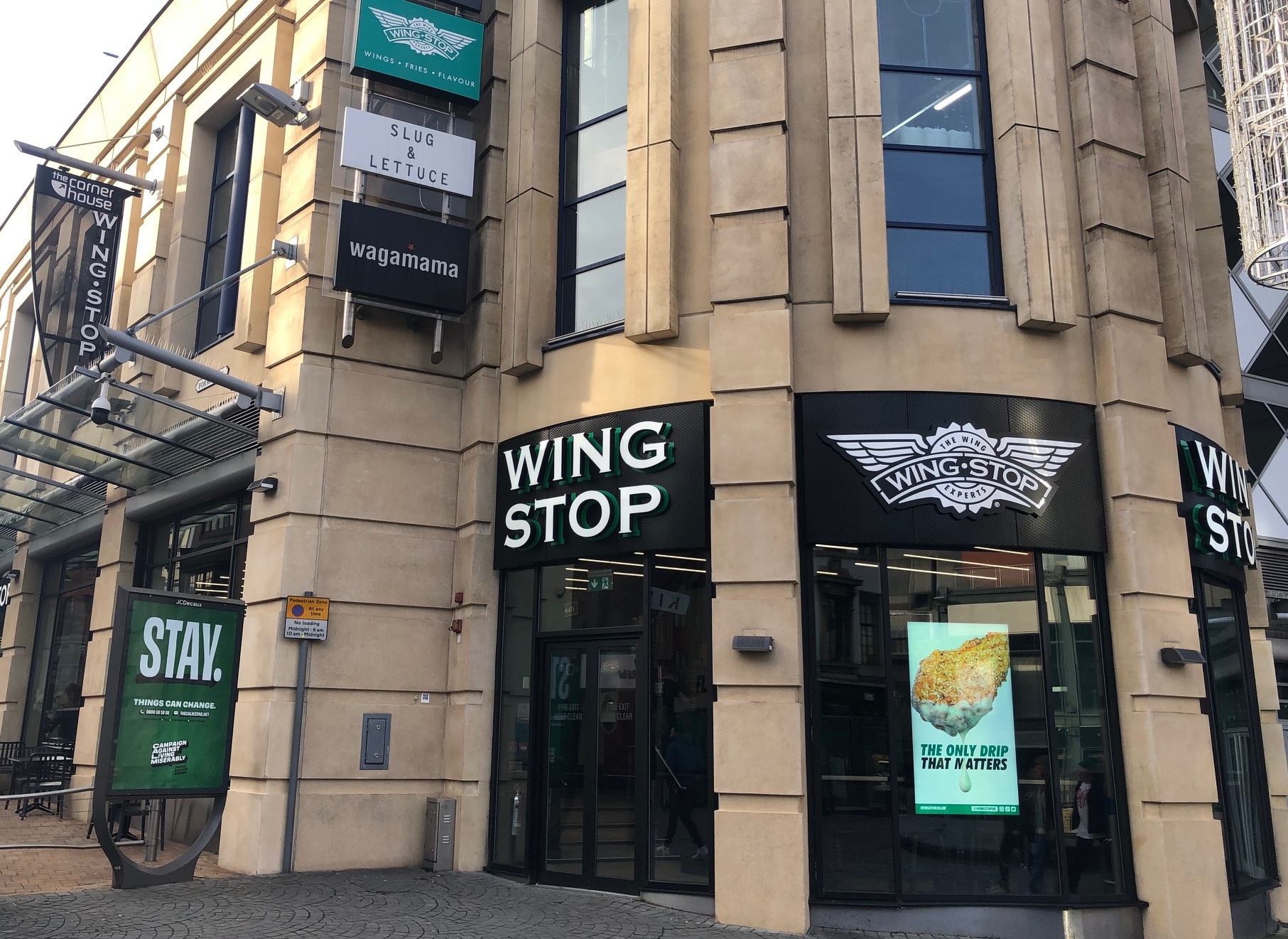 Wingstop in the Corner House Nottingham – The Nottingham Food Blog