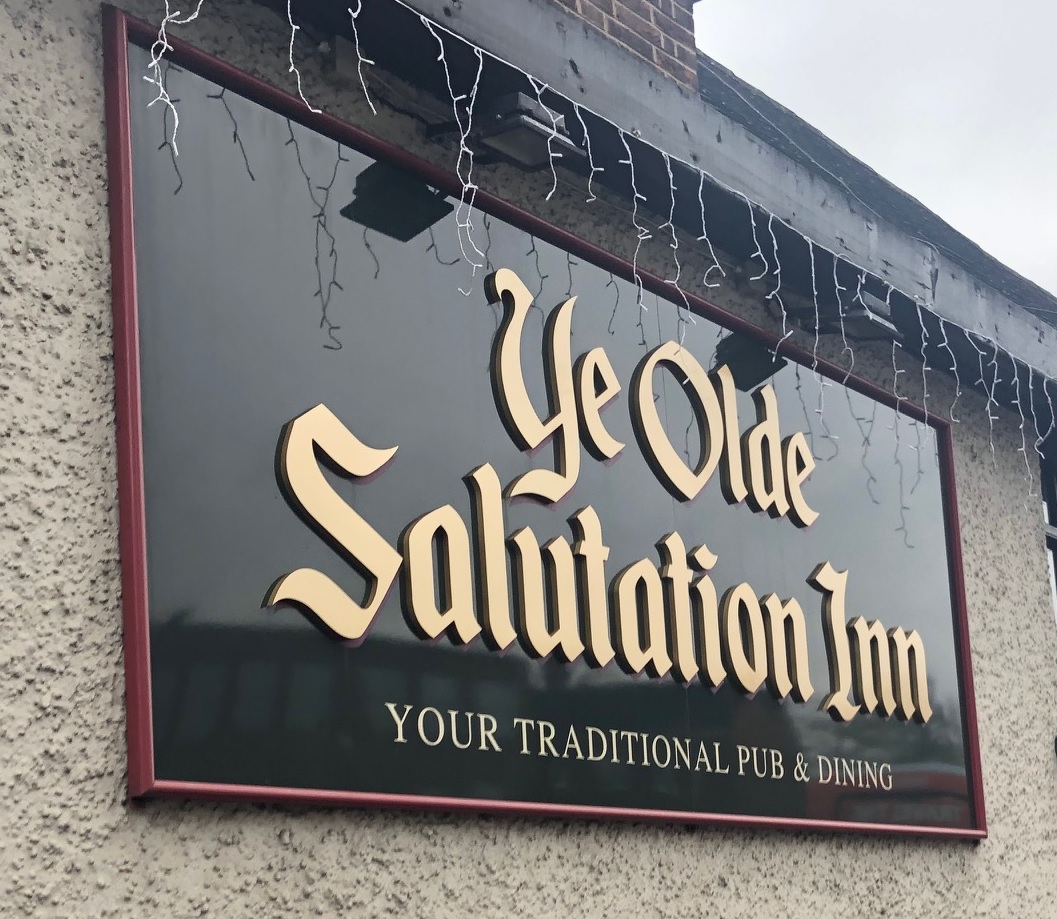 Ye Olde Salutation Inn Sign – The Nottingham Food Blog