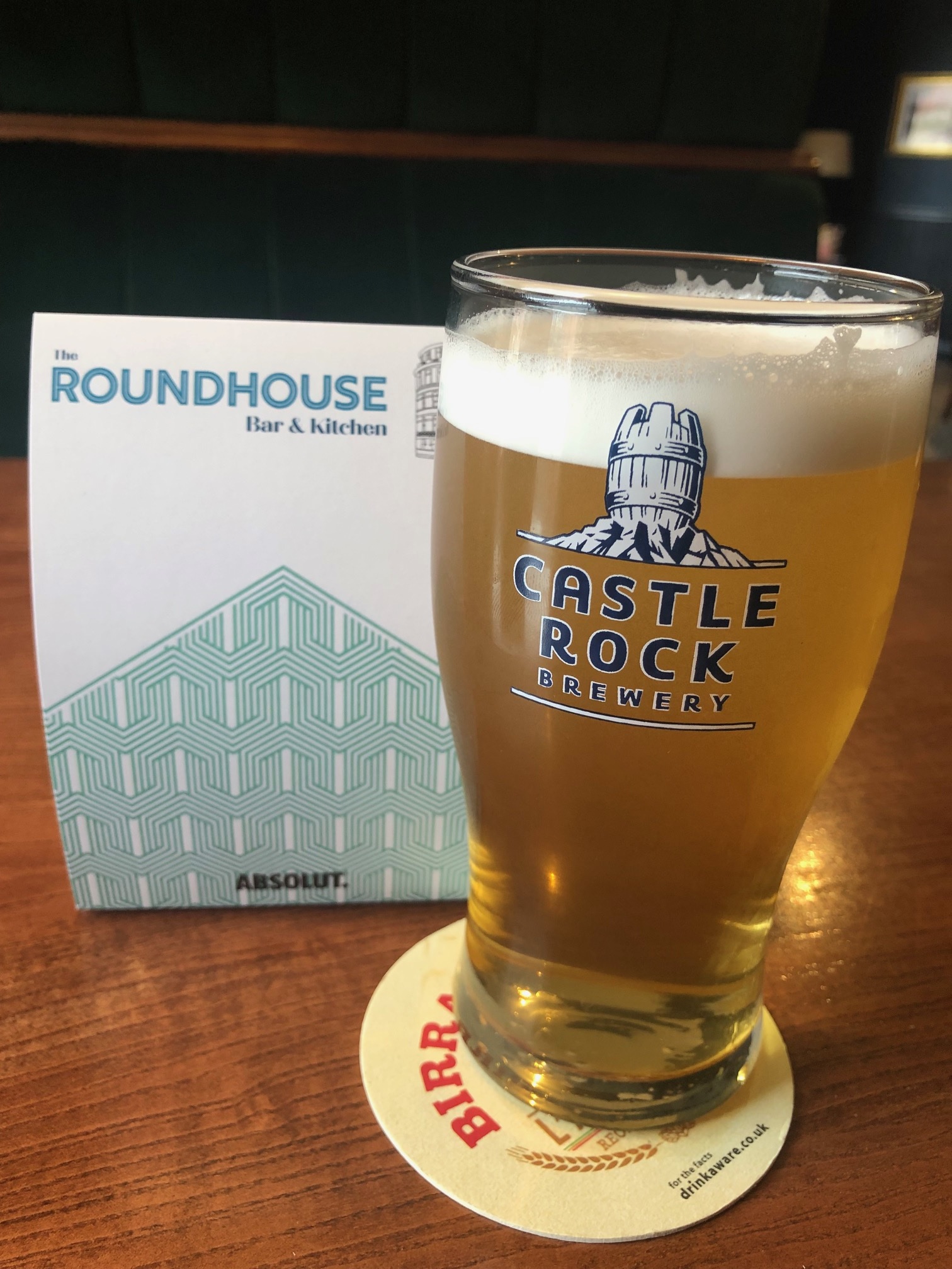 Pint of Beer at The Roundhouse Bar & Kitchen – The Nottingham Food Blog