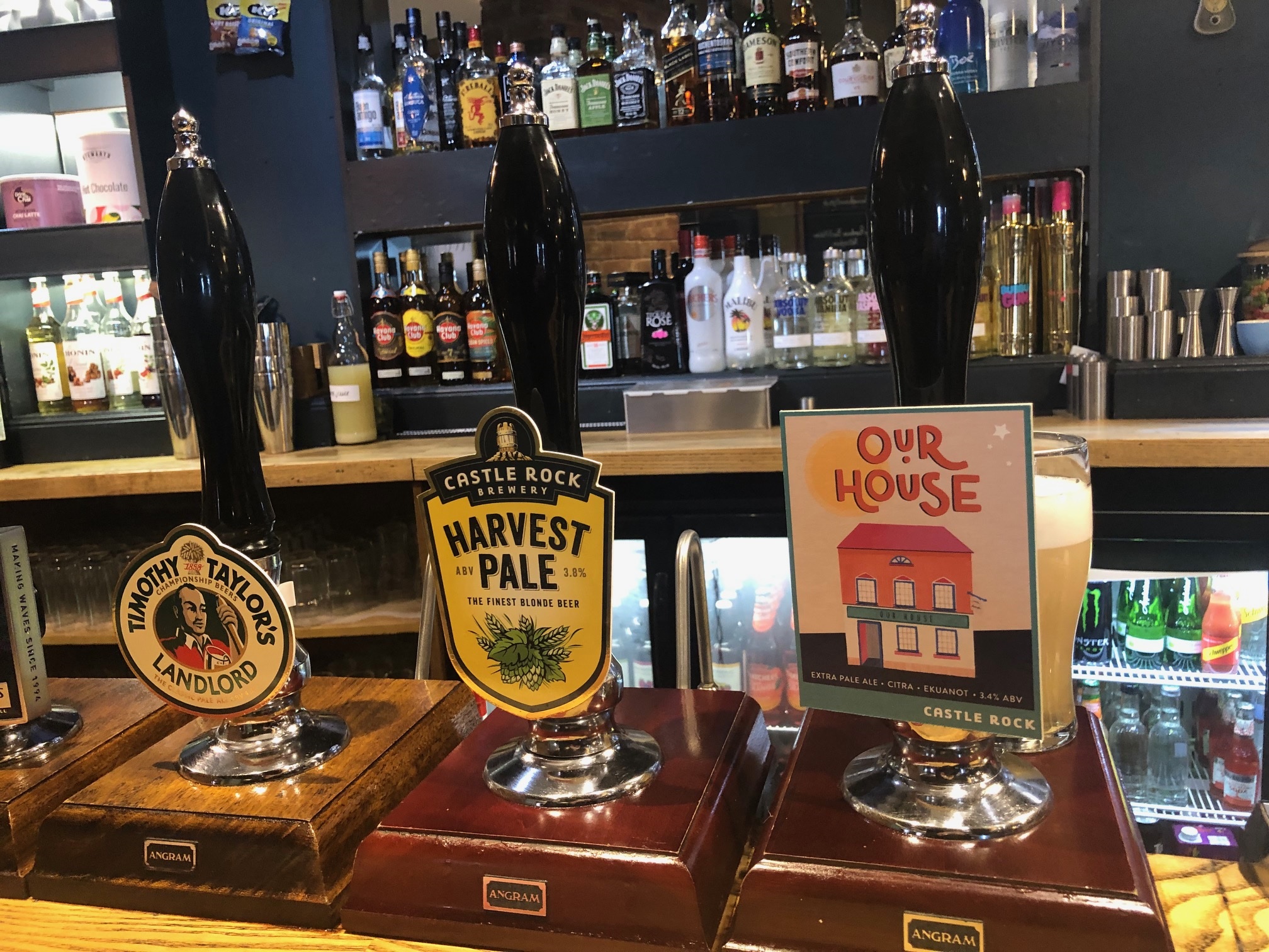 Selection of Beers at The Roundhouse – The Nottingham Food Blog