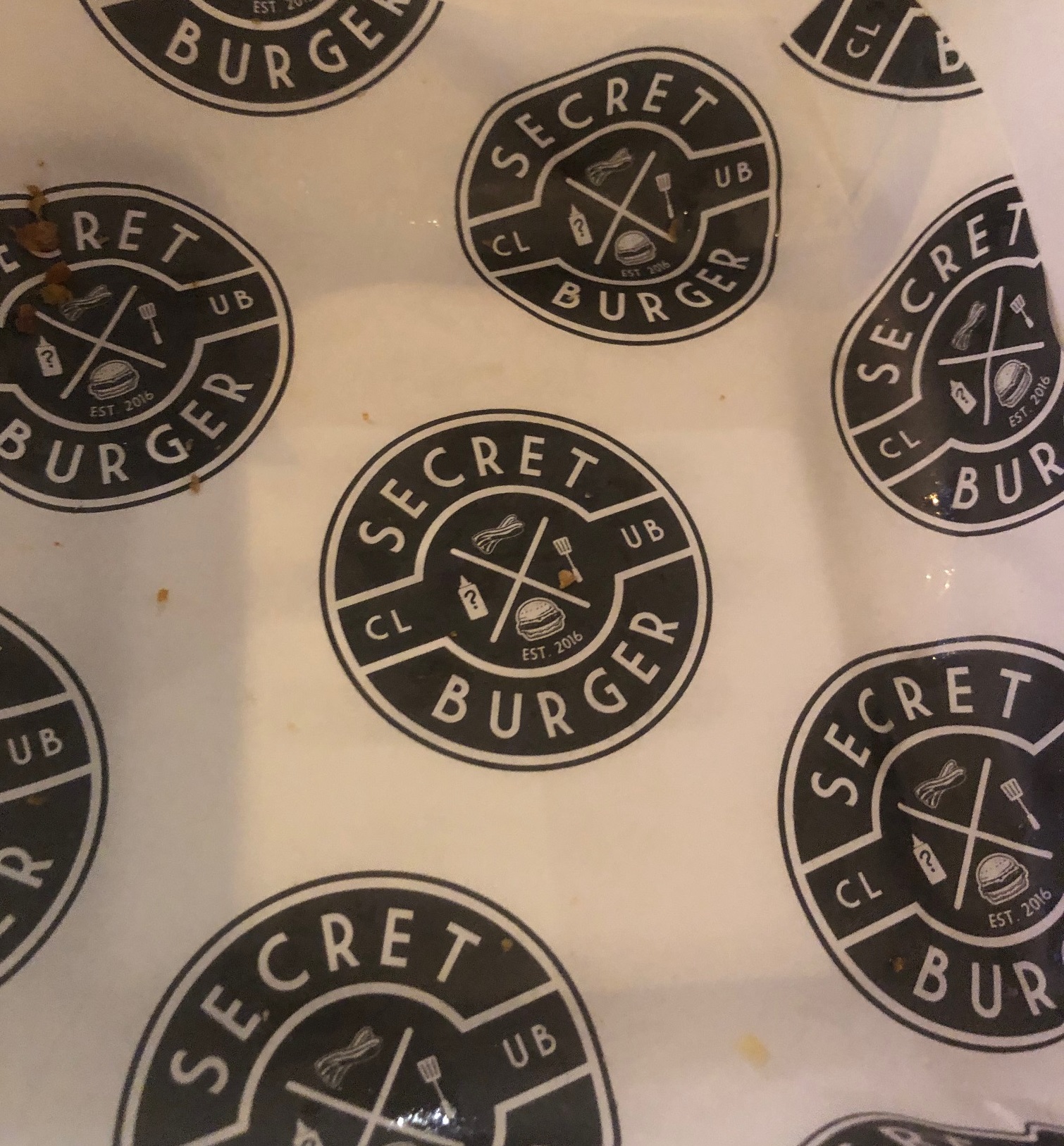 Secret Burger Club paper – The Nottingham Food Blog