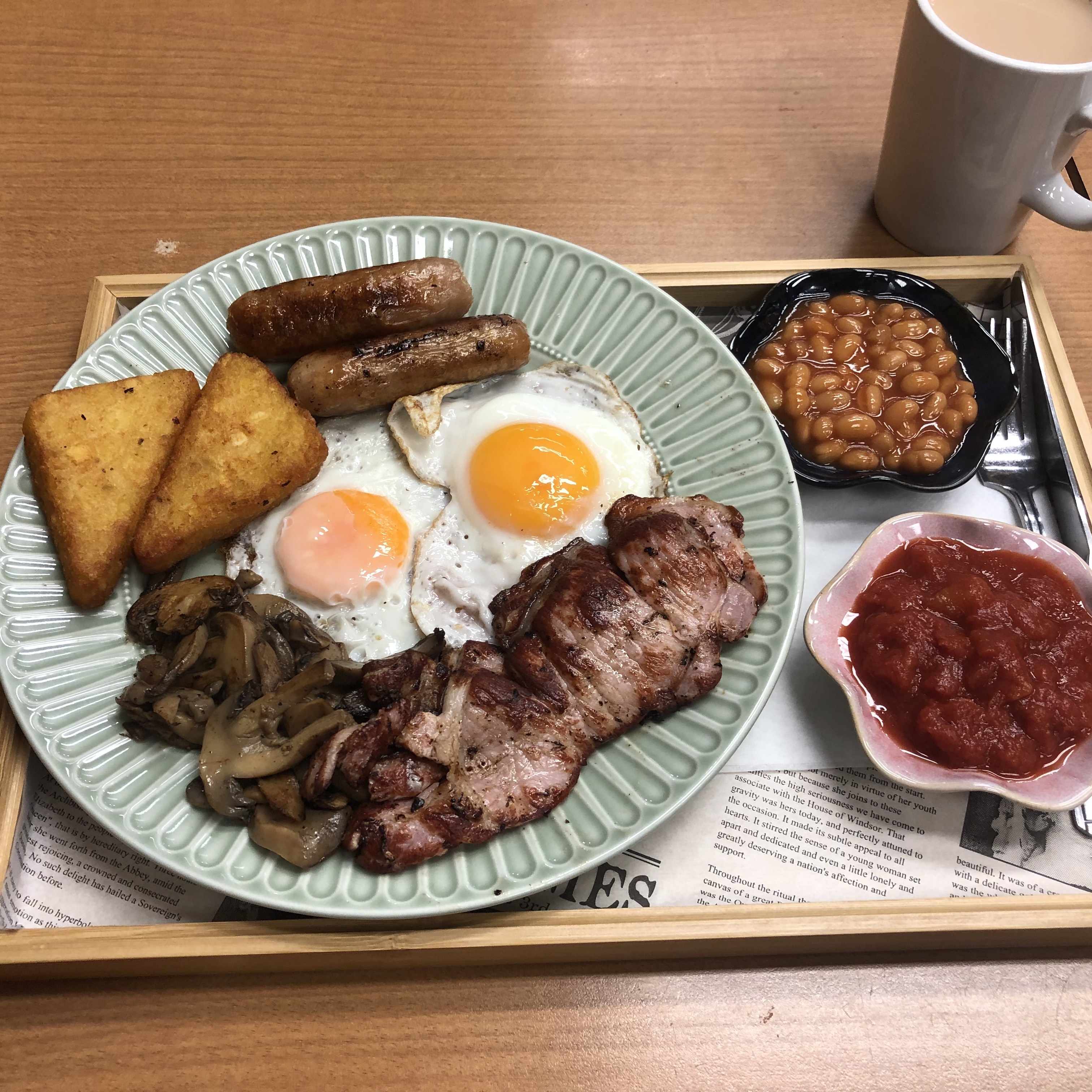 Plan A Cafe in Nottingham – Large Breakfast – The Nottingham Food Blog